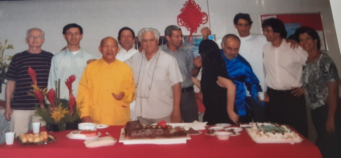 Mestre Woo 90 Anos - Associação Being Tao - Praça da Harmonia Universal